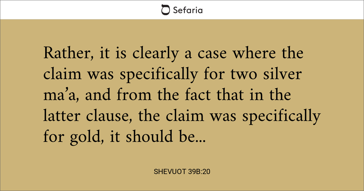 Shevuot 39b:20