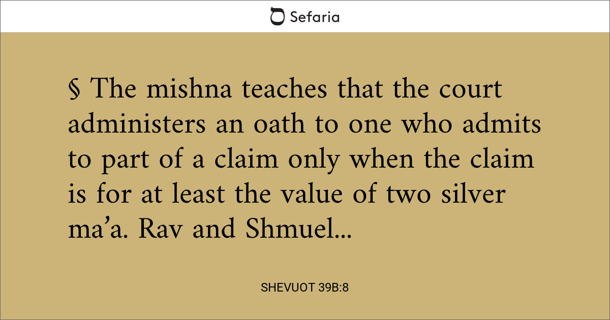 Shevuot 39b:8