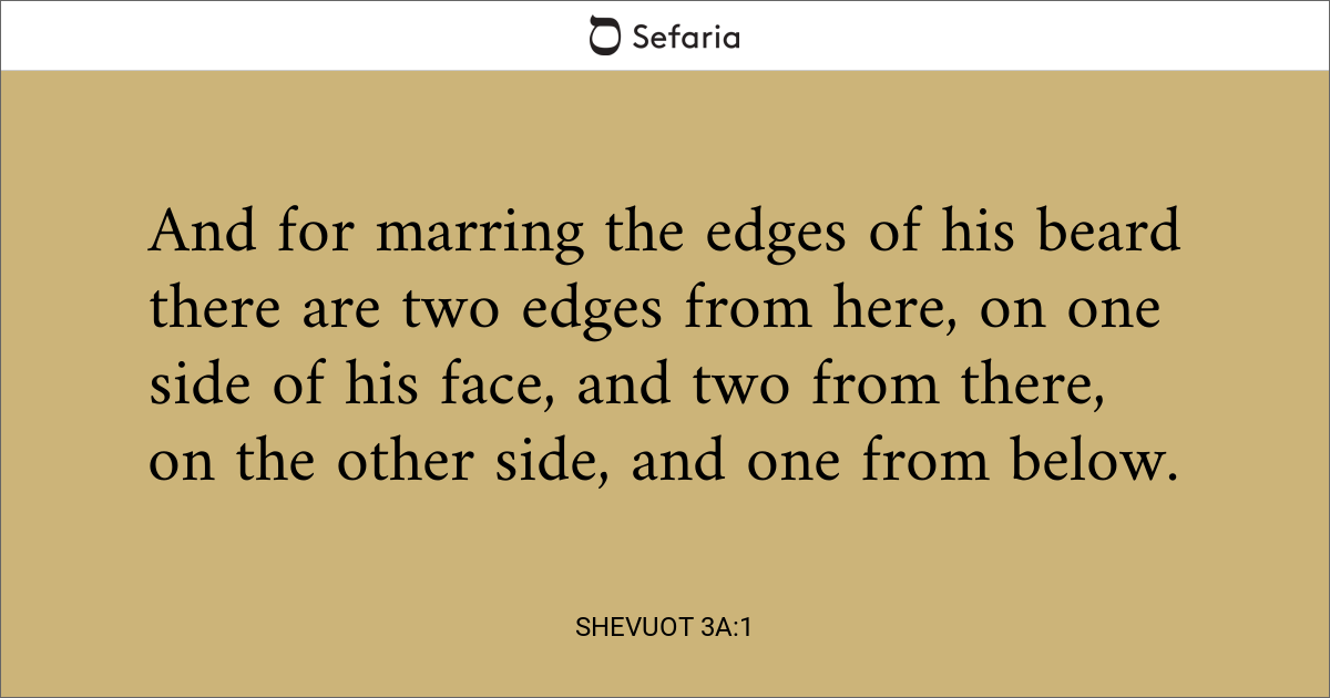 Shevuot 3a:1