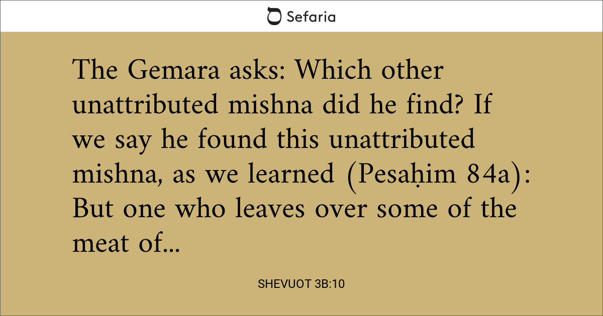 Shevuot 3b:10