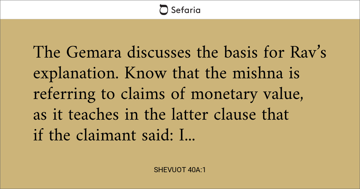 Shevuot 40a:1