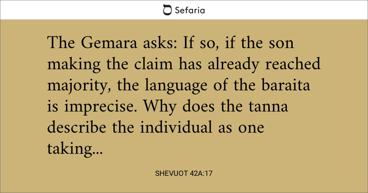 Shevuot 42a:17