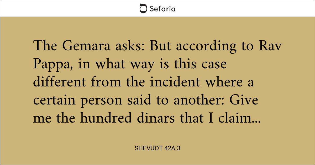 Shevuot 42a:3