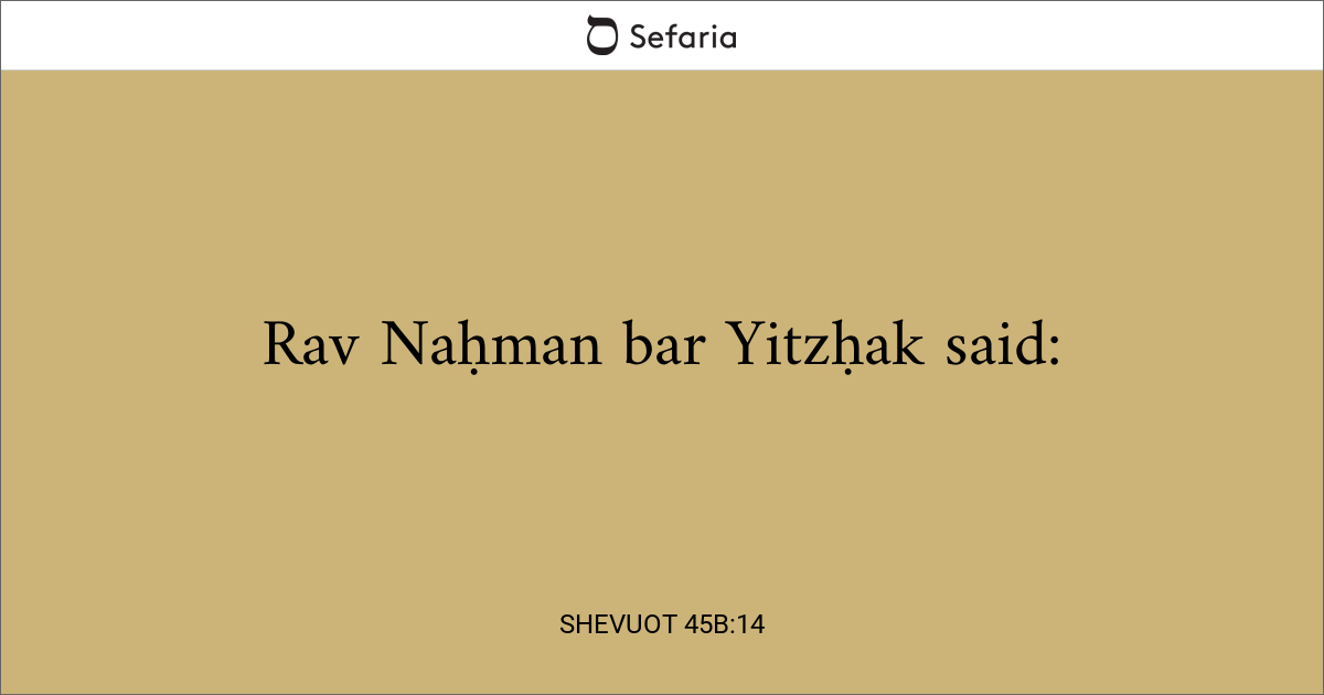 Shevuot 45b:14