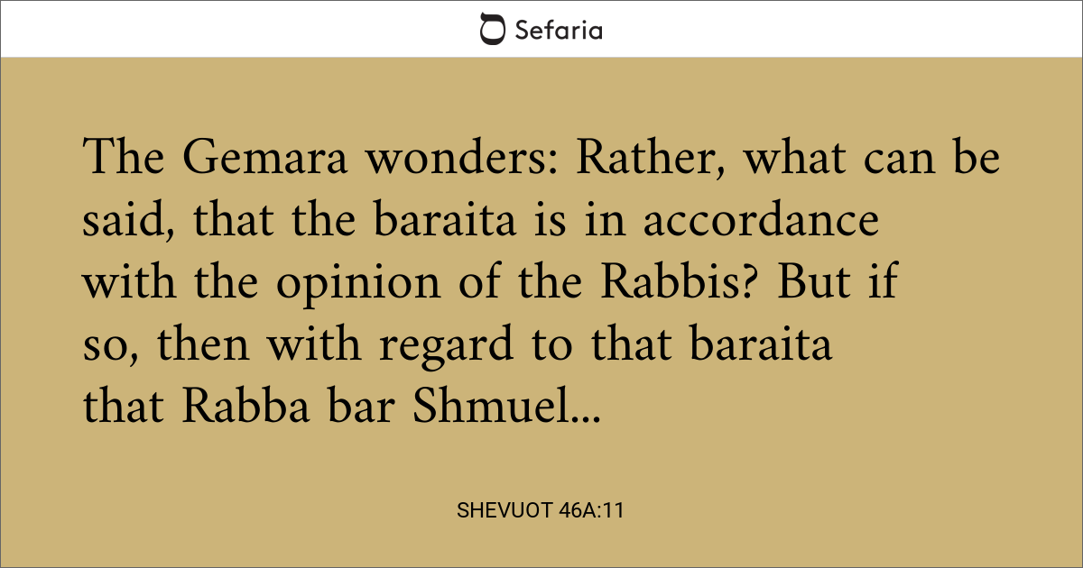 Shevuot 46a:11