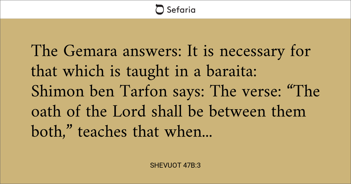Shevuot 47b:3