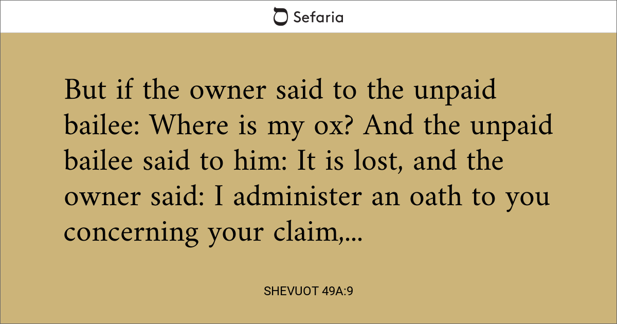 Shevuot 49a:9