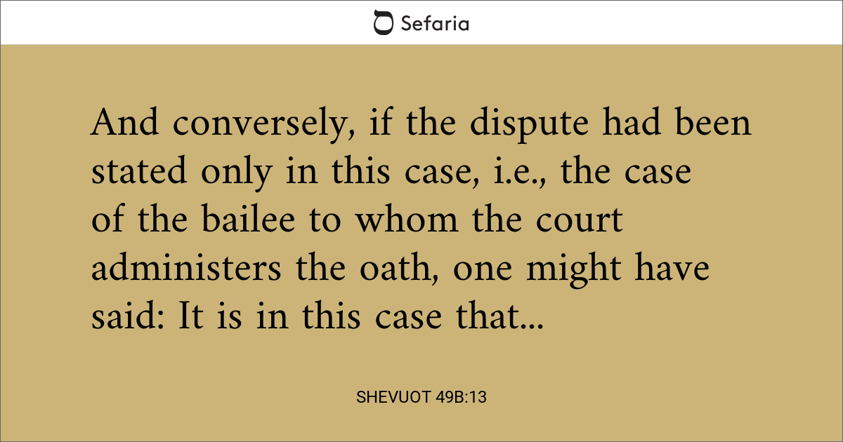 Shevuot 49b:13