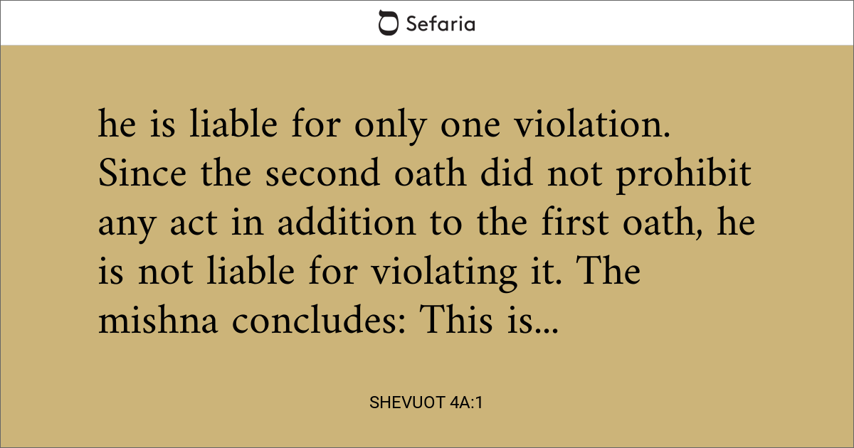 Shevuot 4a:1