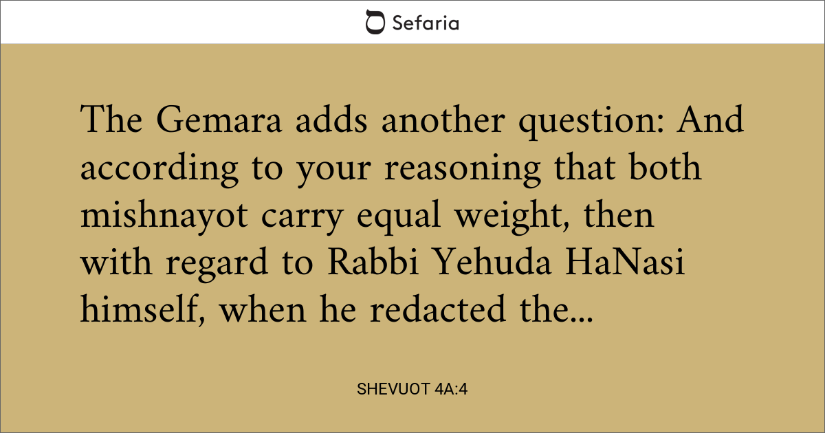 Shevuot 4a:4