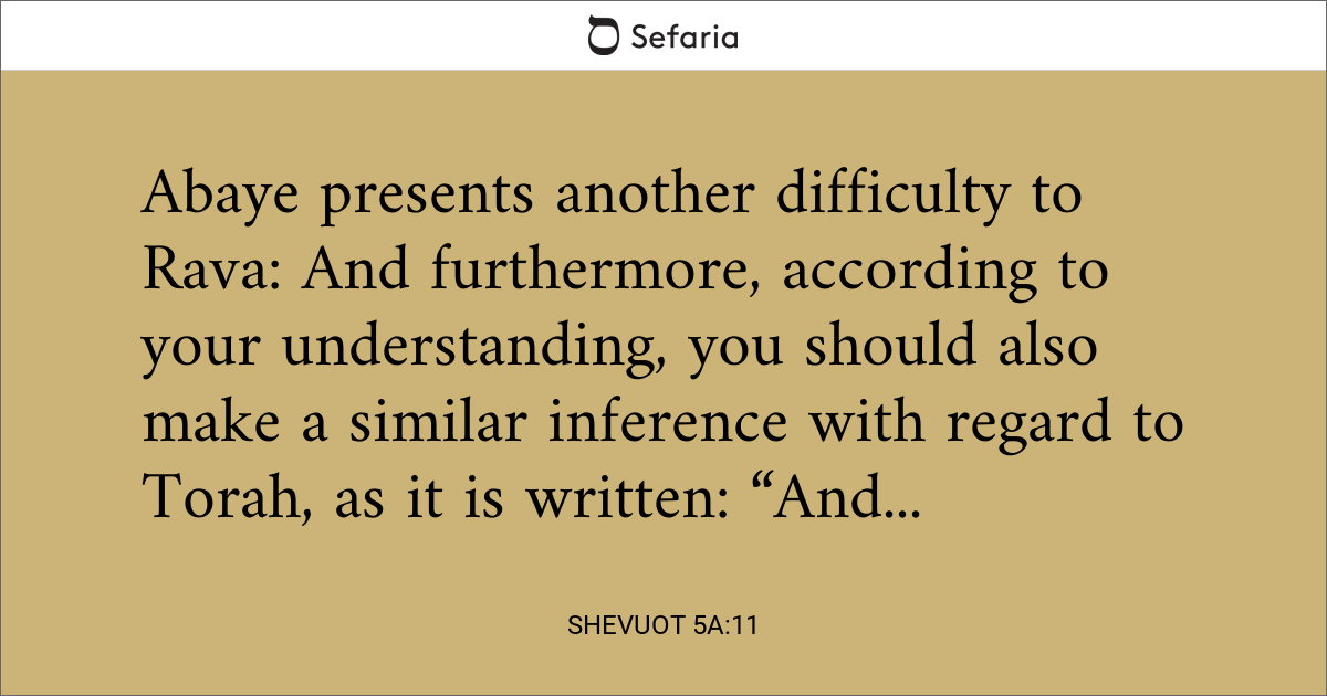 Shevuot 5a:11