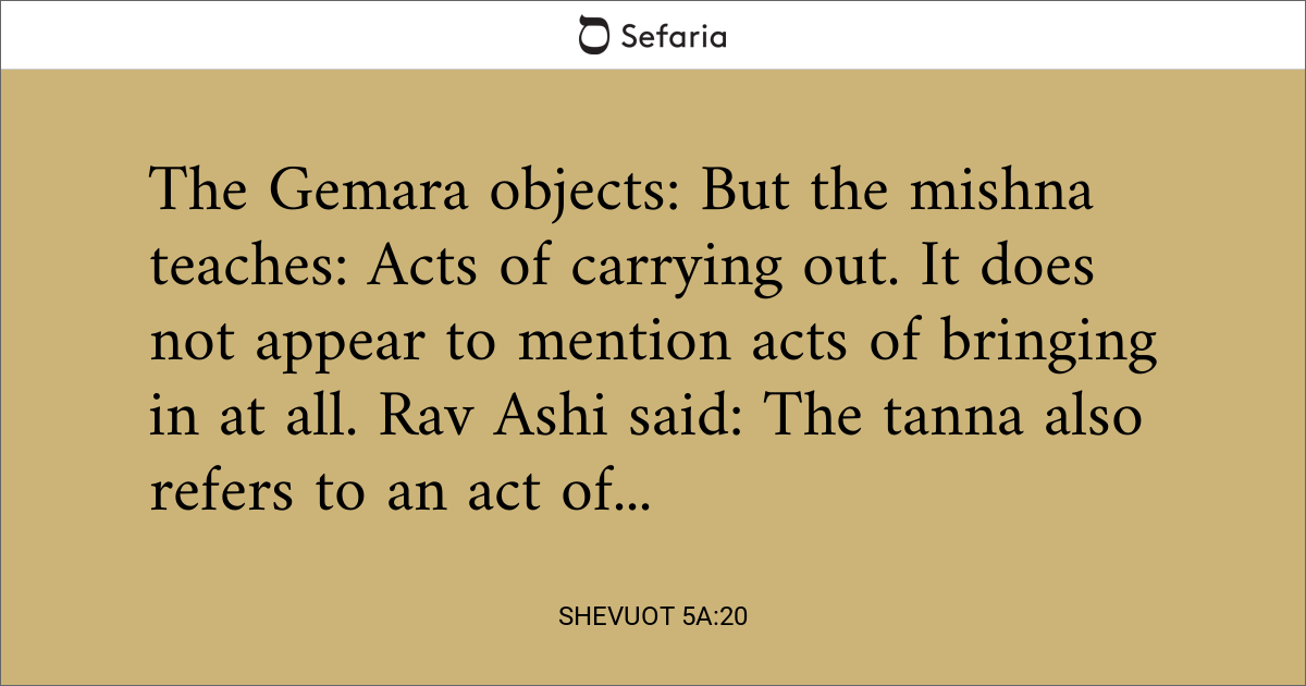 Shevuot 5a:20
