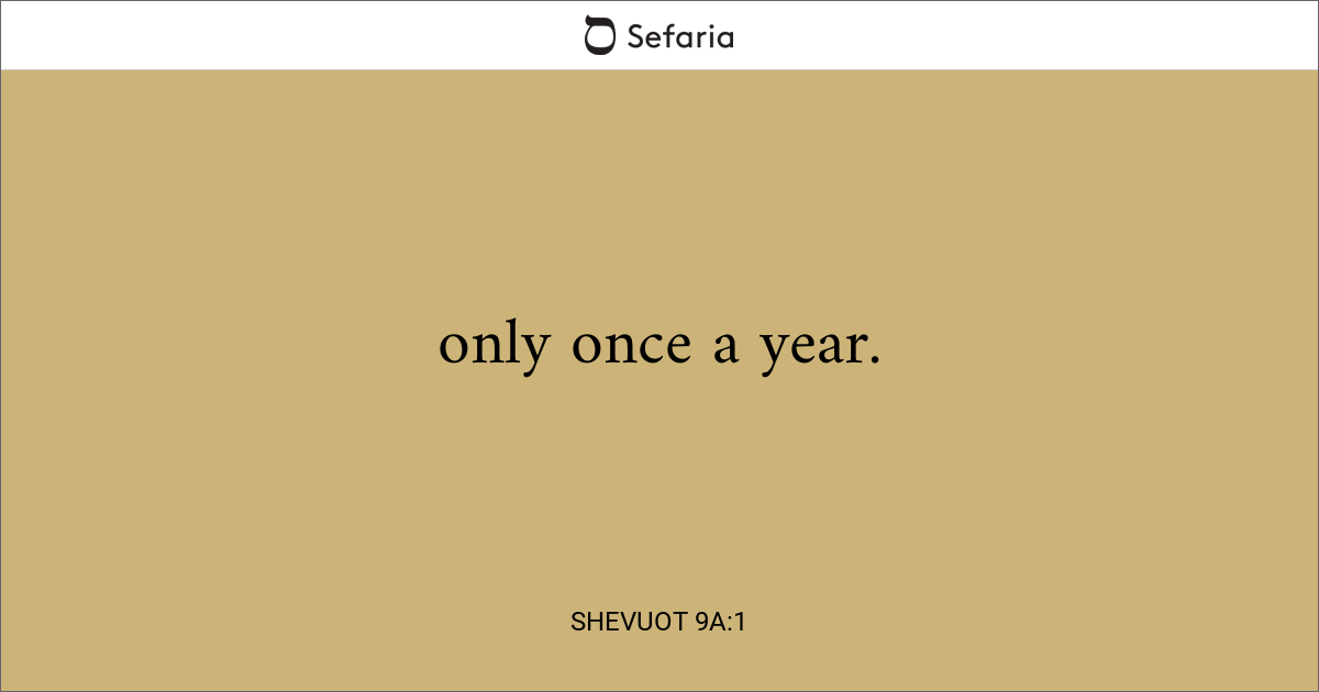 Shevuot 9a:1