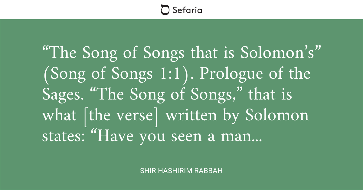 Shir HaShirim Rabbah