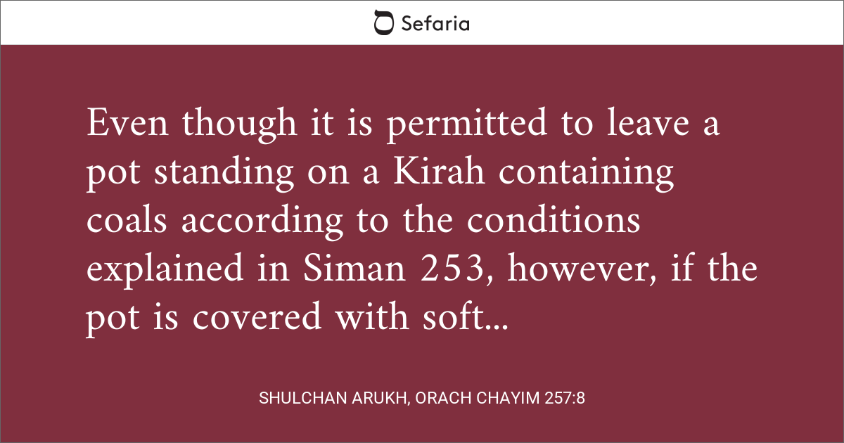 Shulchan Arukh, Orach Chayim 257:8