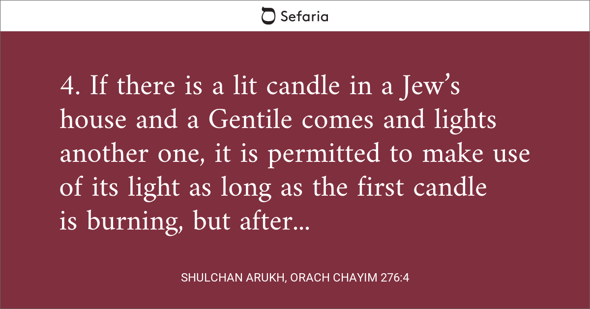 Shulchan Arukh, Orach Chayim 276:4