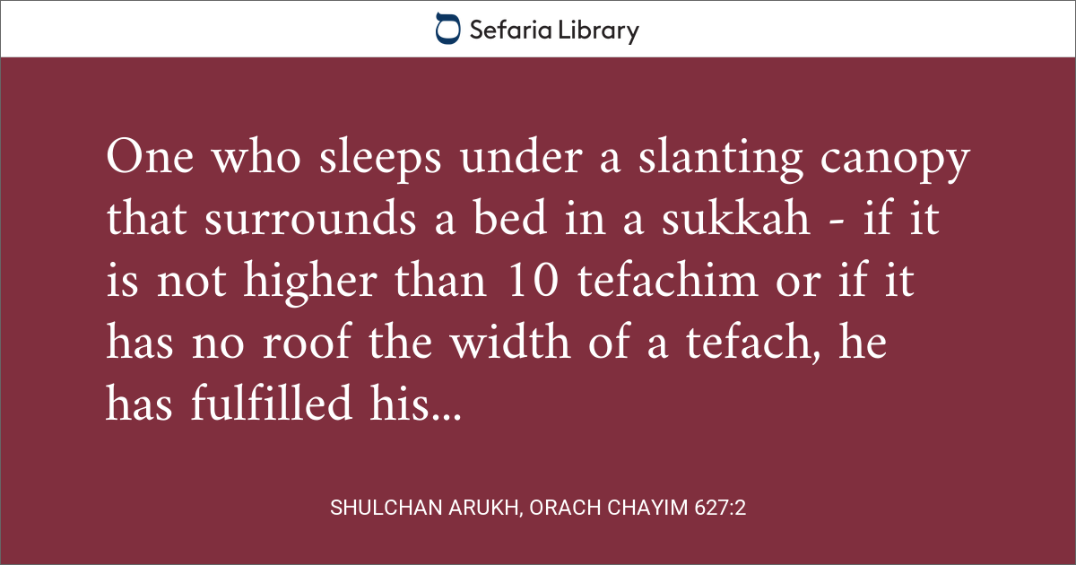Shulchan Arukh, Orach Chayim 627:2