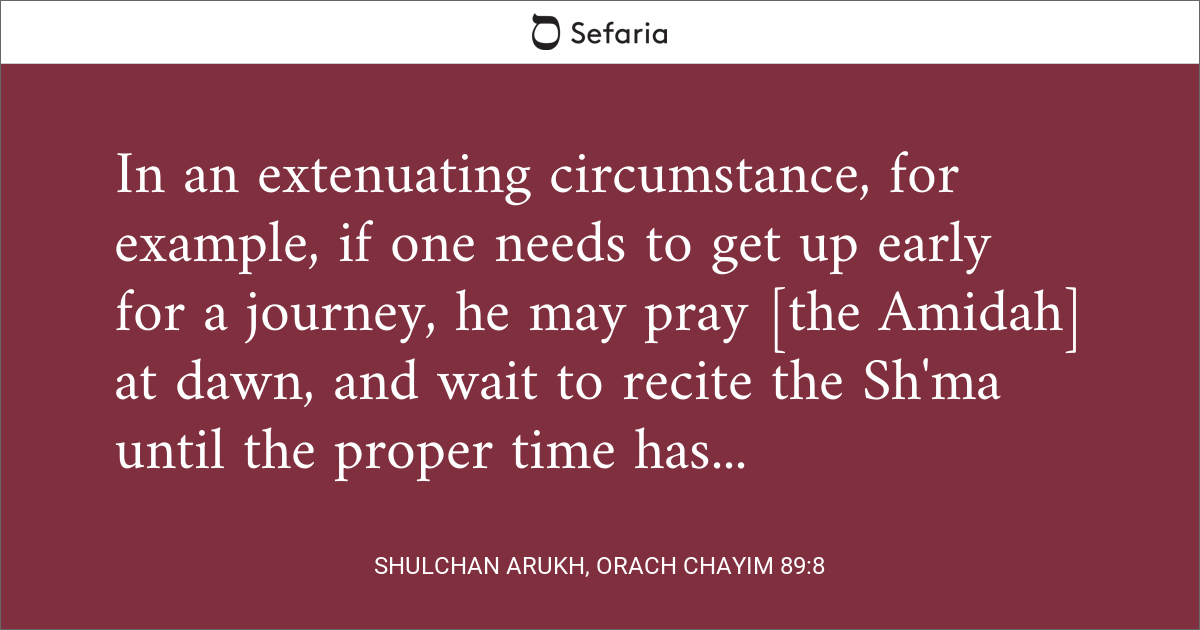 Shulchan Arukh, Orach Chayim 89:8