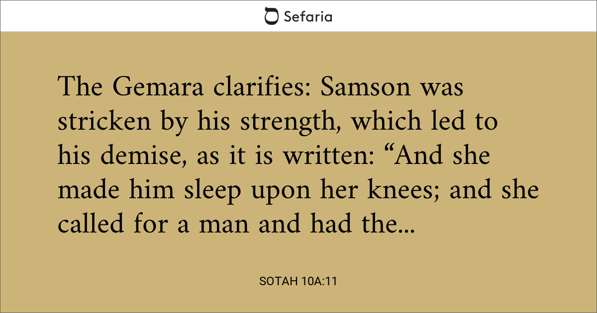 Sotah 10a:11