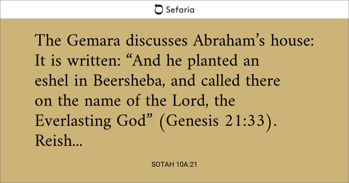 Sotah 10a:21