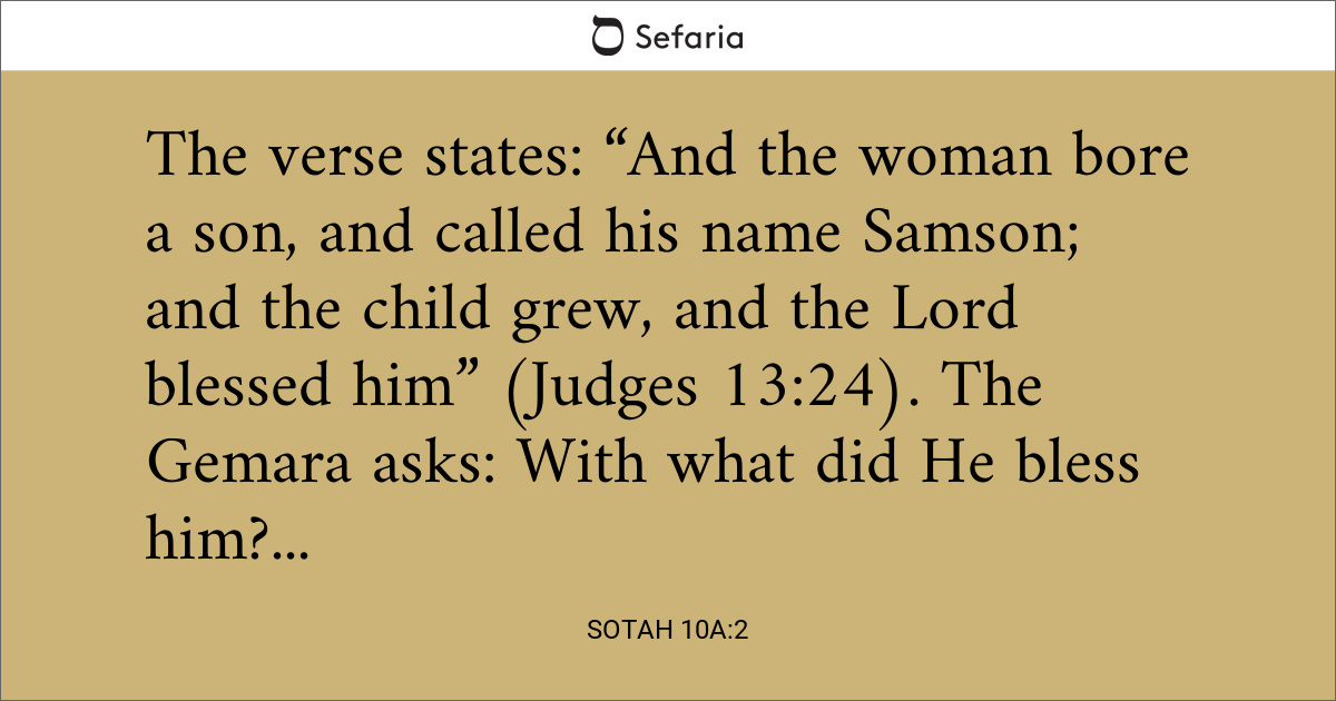Sotah 10a:2