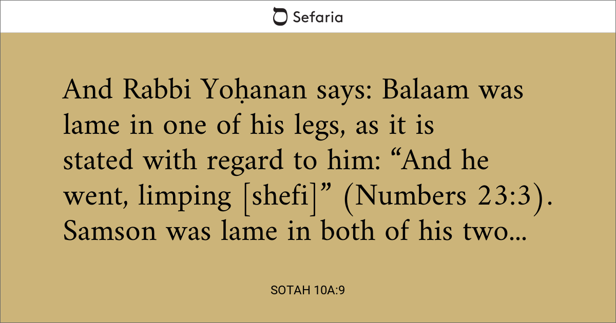 Sotah 10a:9