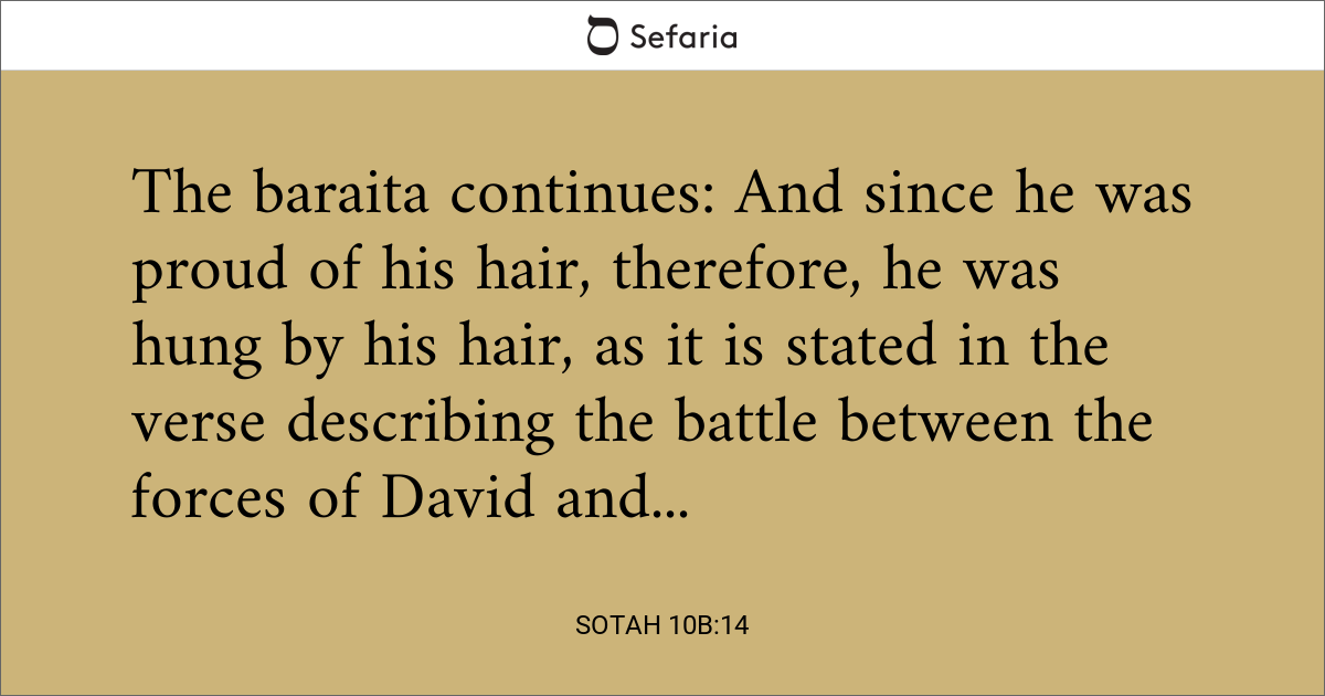 Sotah 10b:14