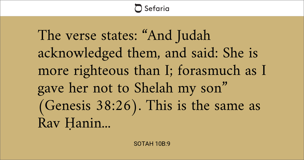 Sotah 10b:9