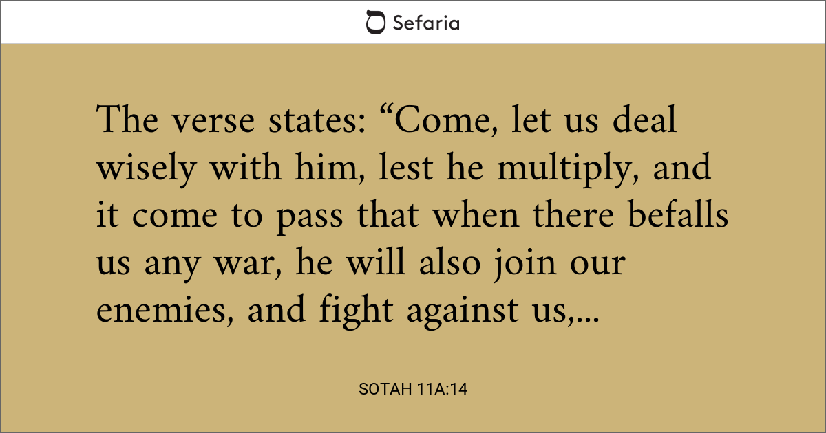 Sotah 11a:14
