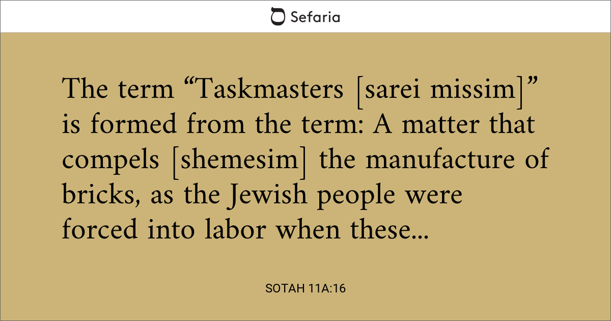 Sotah 11a:16