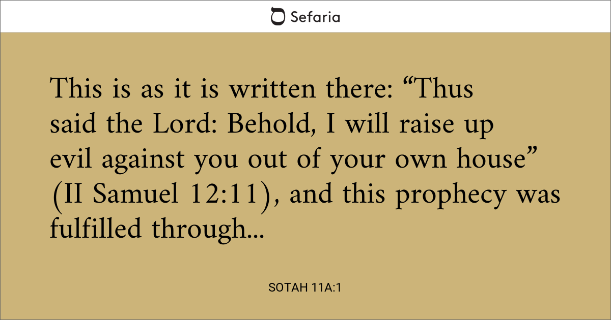 Sotah 11a:1