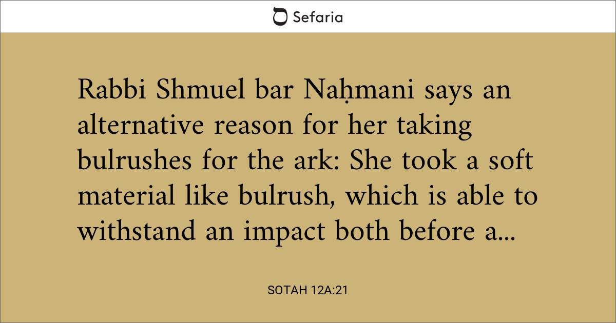 Sotah 12a:21