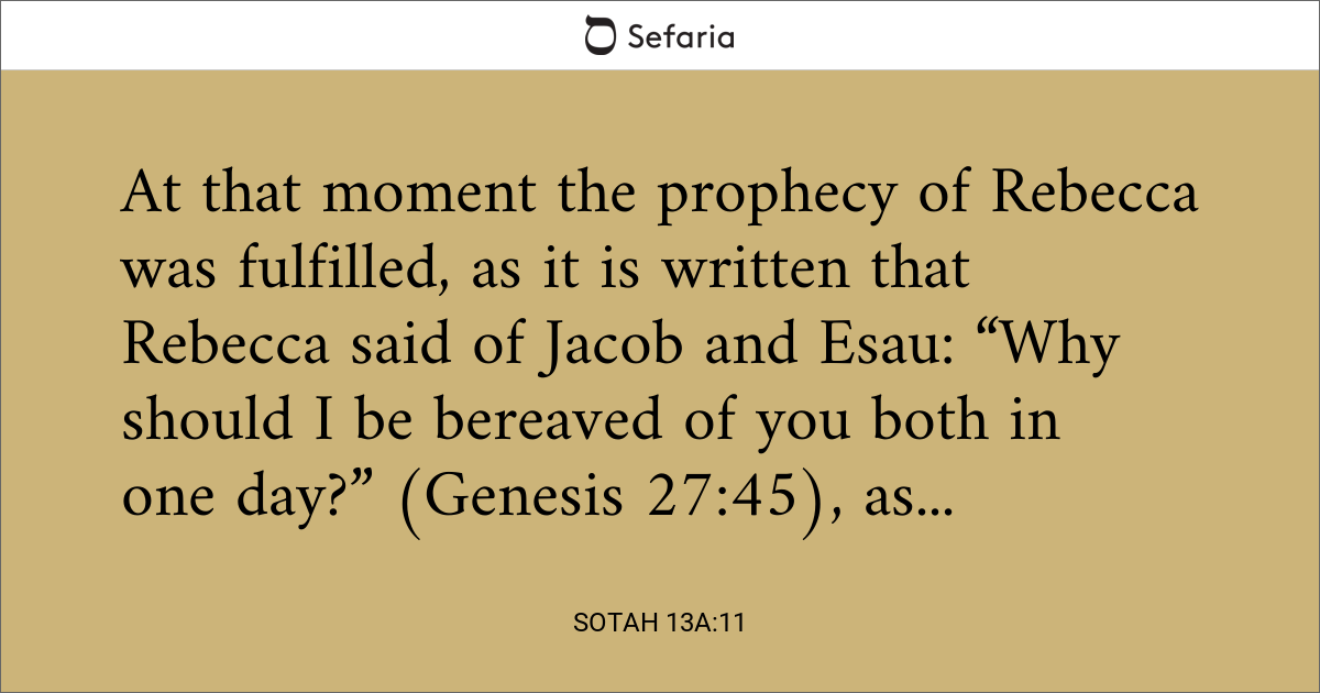 Sotah 13a:11