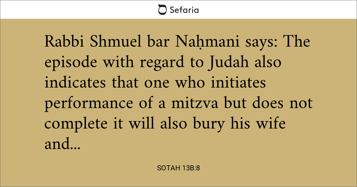 Sotah 13b:8