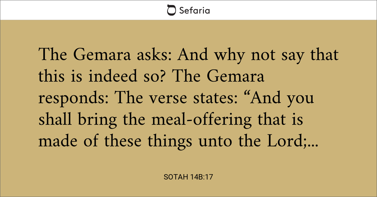 Sotah 14b:17