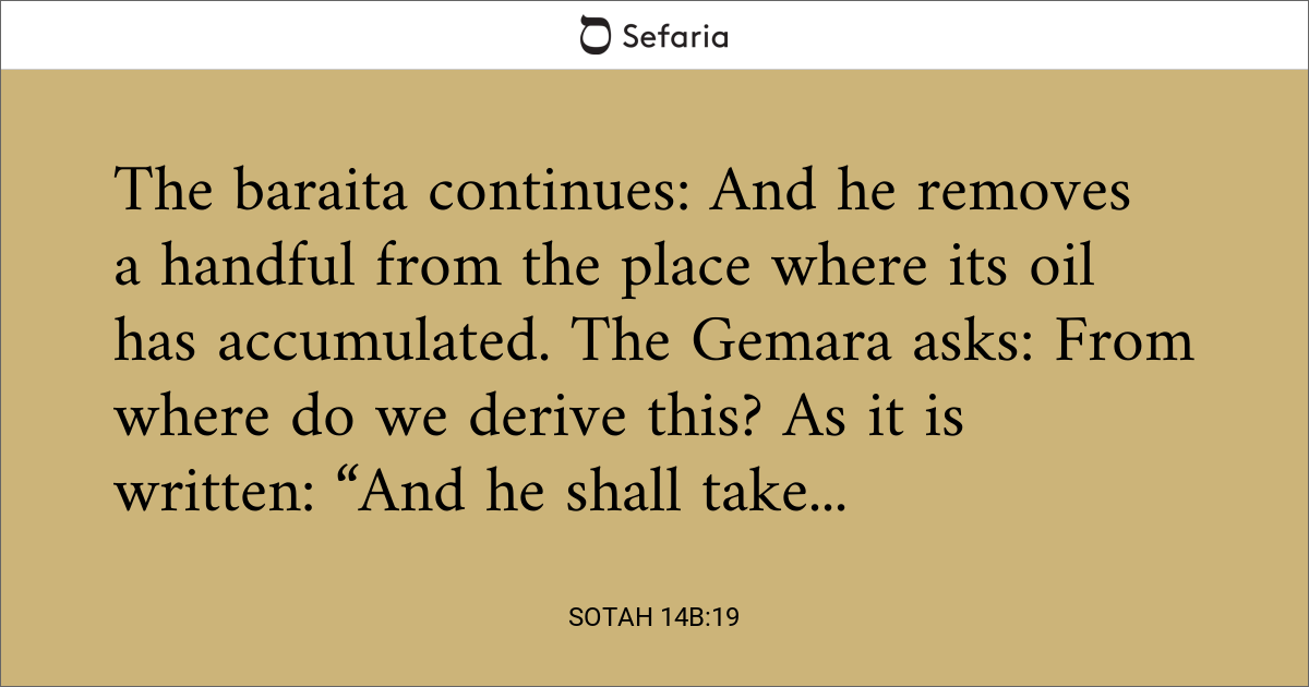 Sotah 14b:19