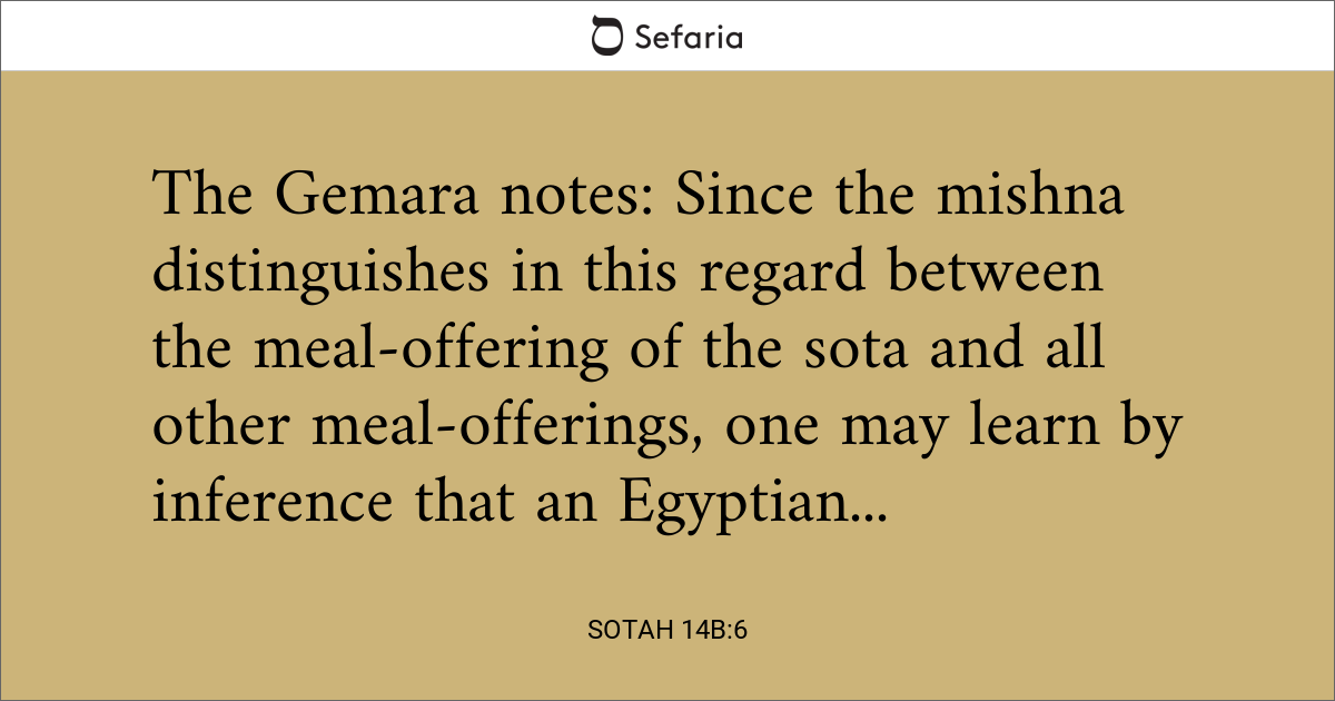 Sotah 14b:6