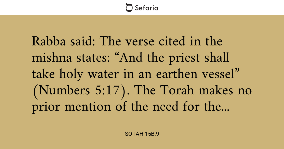 Sotah 15b:9