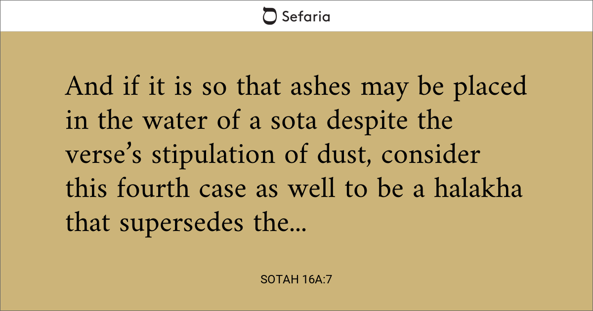 Sotah 16a:7