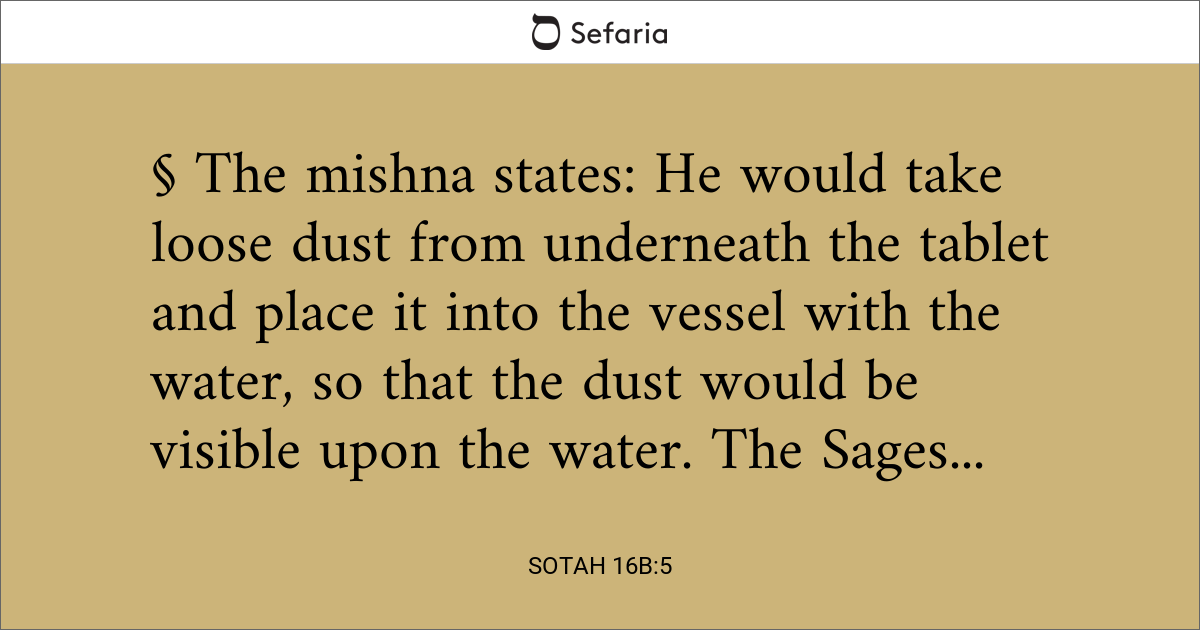 Sotah 16b:5