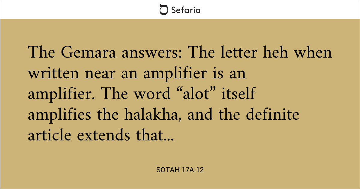 Sotah 17a:12