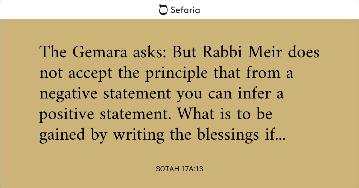 Sotah 17a:13