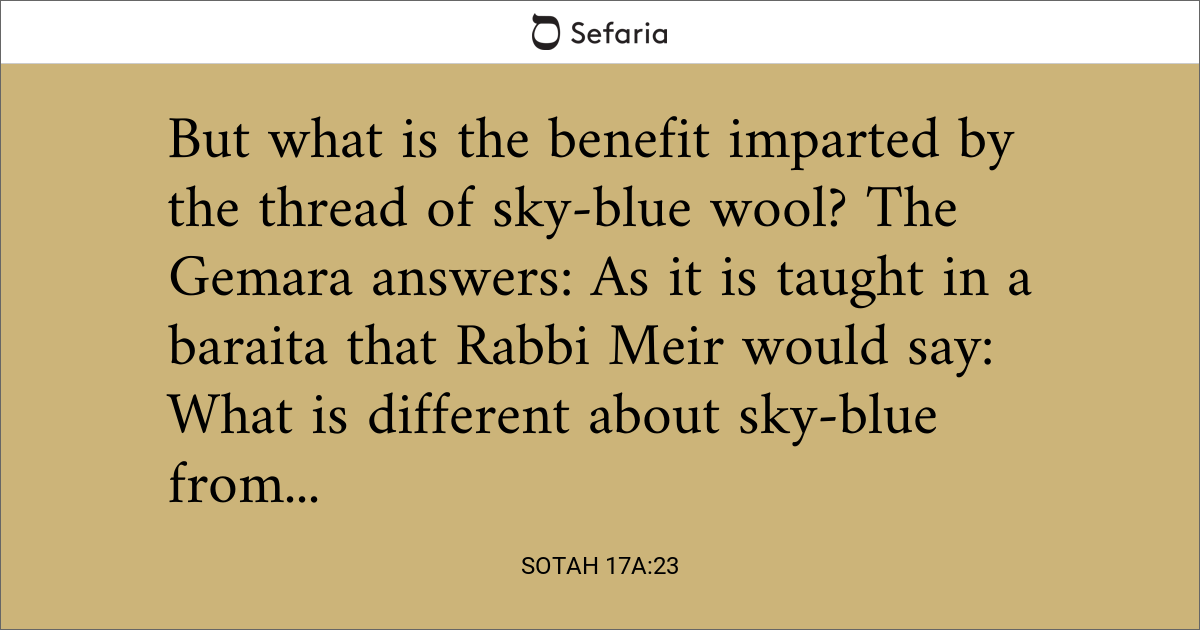 Sotah 17a:23