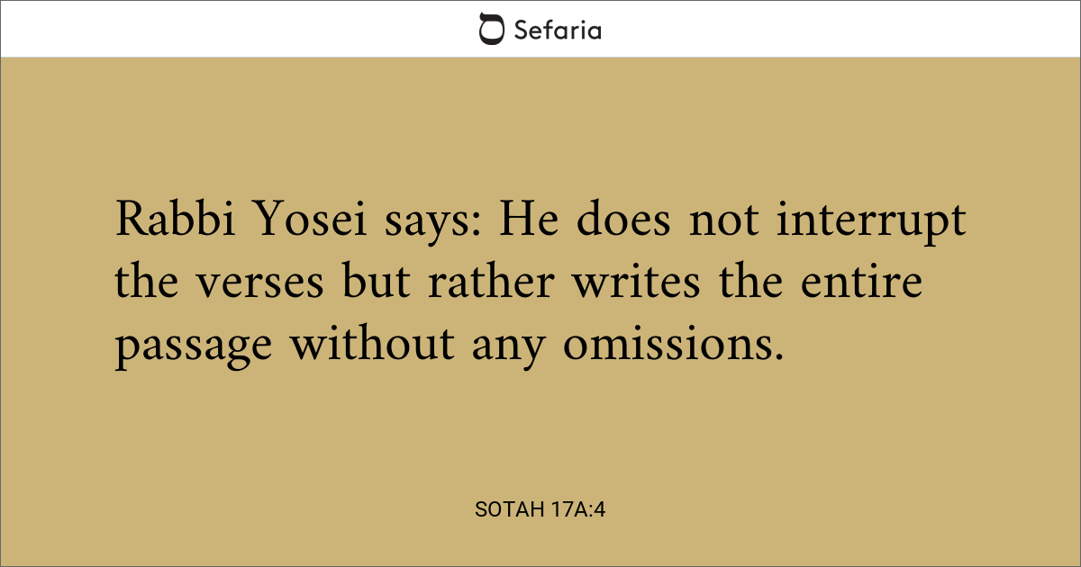 Sotah 17a:4