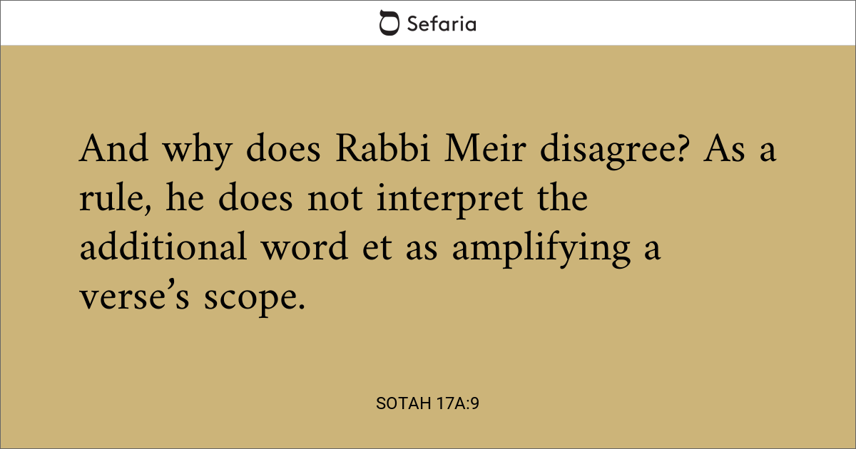 Sotah 17a:9