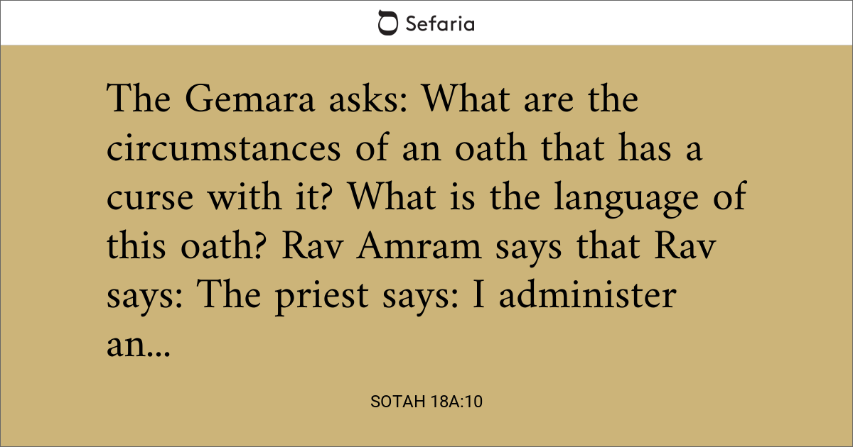 Sotah 18a:10