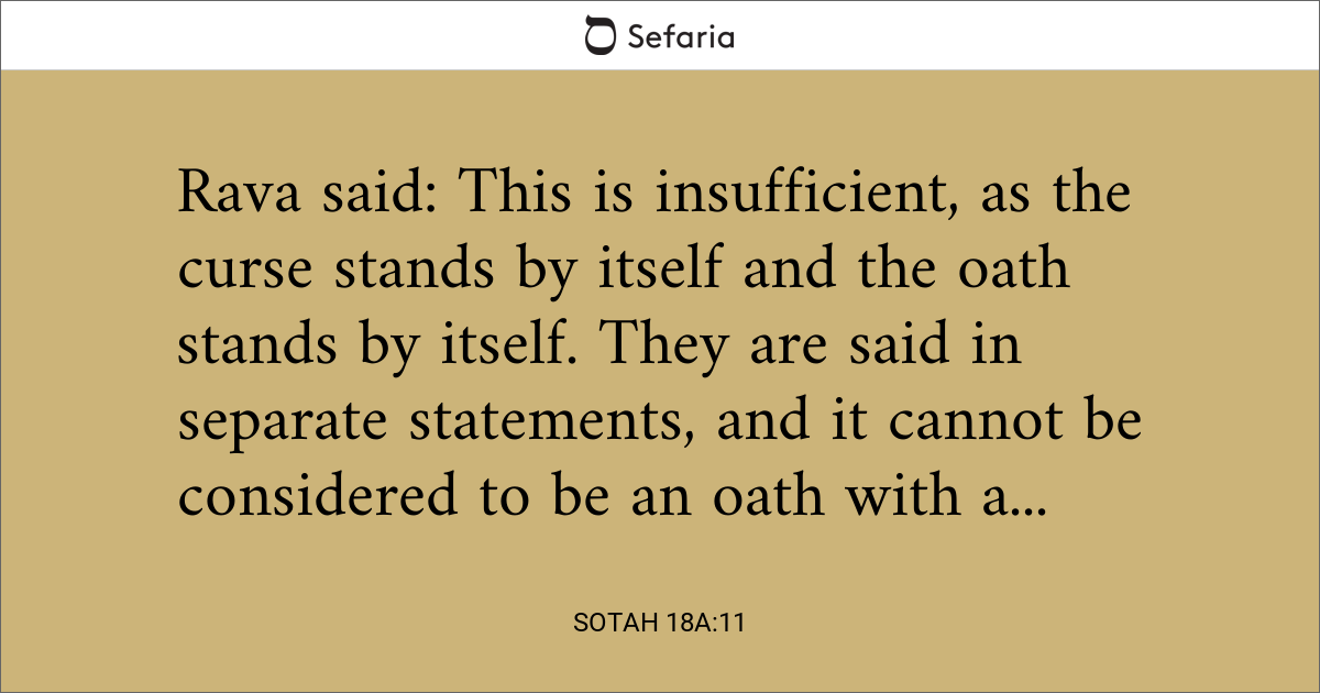 Sotah 18a:11