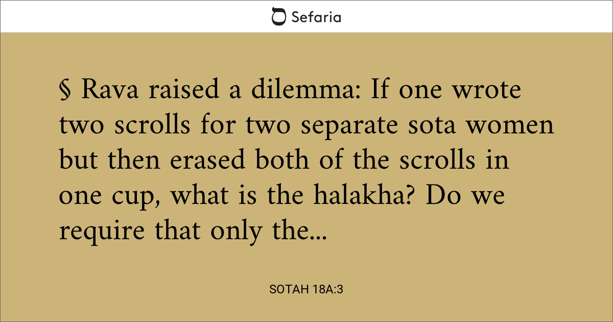 Sotah 18a:3