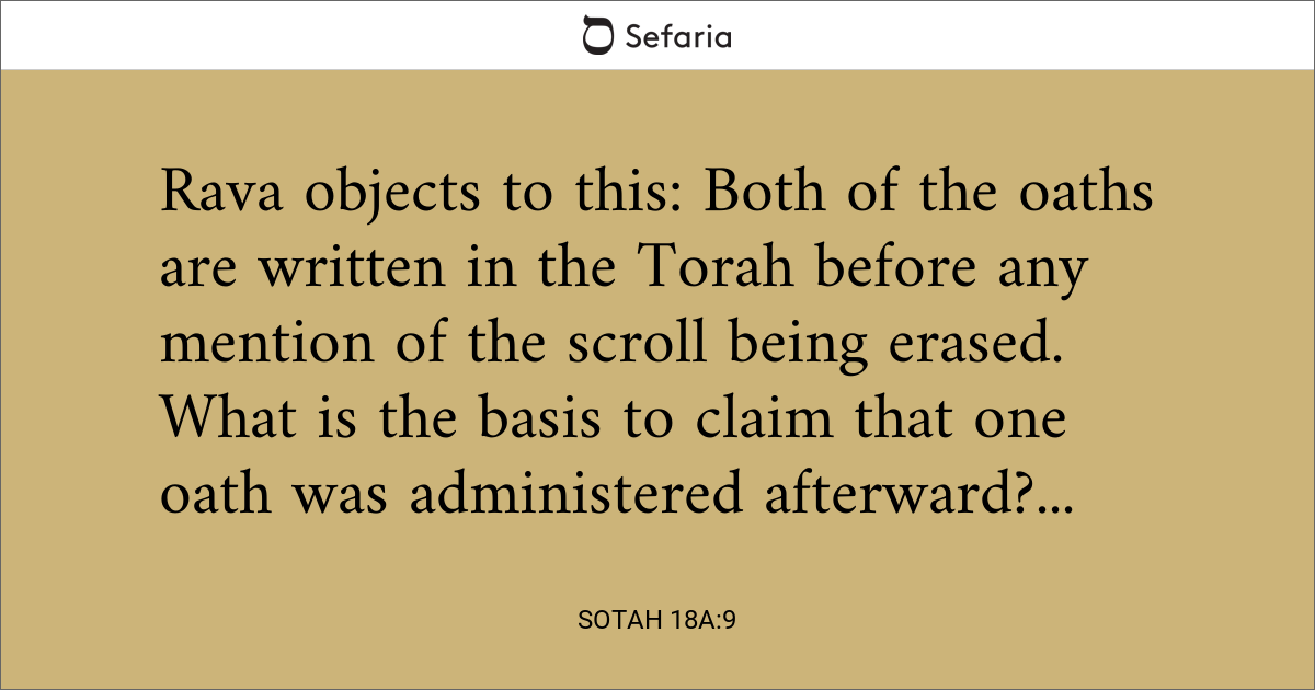 Sotah 18a:9