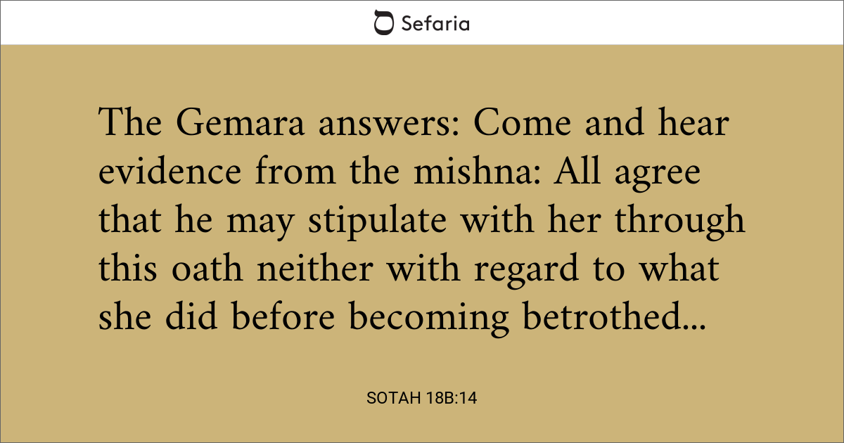 Sotah 18b:14